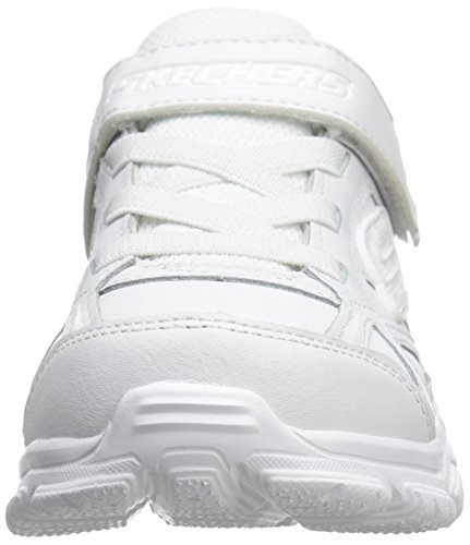 Buy Skechers Kids Tough Trax School Shoe ,White,3.5 M US Big Kid at ...