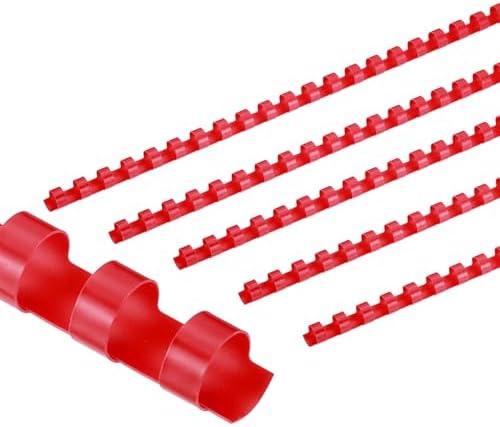 Amazon.com : PATIKIL 10mm (3/8") Plastic Binding Combs, 100 Pcs 21 ...