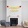 Amazon.com: Welcome Home Banner Gold Glitter Welcome Back Party ...