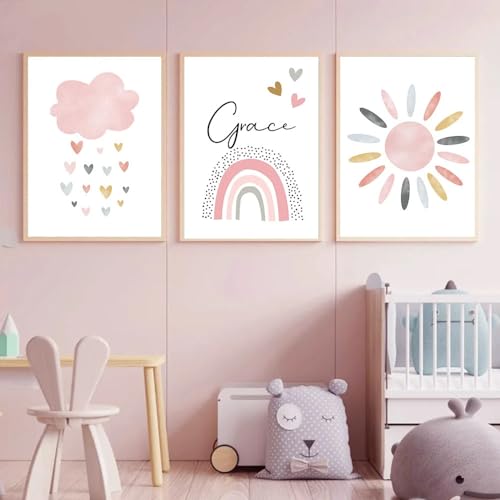 Como Hacer Cuadros Con Nombres Infantiles