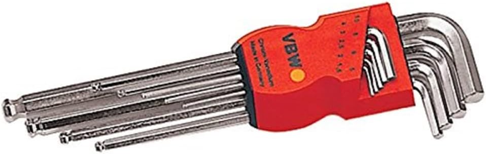 VBW 73650 Ball-end key Wrench set (9 Piece) - Amazon.com