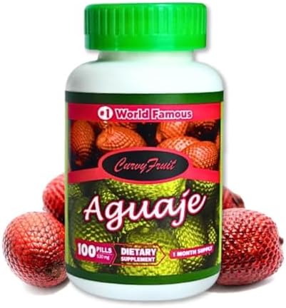 Amazon.com: Genuine Aguaje CurvyFruit Pills Directly from Peru - 550 mg ...