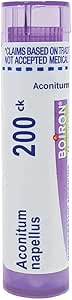 Amazon.com: Boiron Belladonna and Aconitum Napellus 200C Homeopathic ...