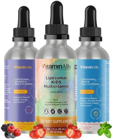 Amazon.com: Vitaminally Whole Family Bundle | Women, Men and Kids ...