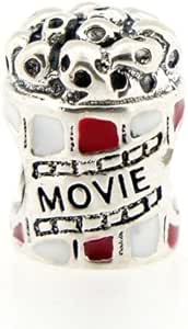 Amazon.com: Pandora Compatible Movie Popcorn Charm Bead : Clothing ...