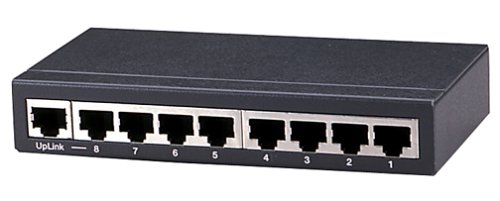 Addtron Technology 8-Port 10MBps 8-RJ45/1-BNC External Power Ethernet ...