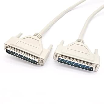 Amazon.com: Generic DB37 Male to Male Extension Cable - 37-Pin Dual ...