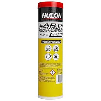 Nulon Earth Moving and Construction NLGI 2 Black Grease - 450g ...