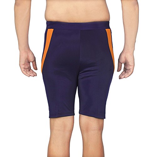 Buy NNN Men's Navy Long Lycra Swimming Trunk at Amazon.in
