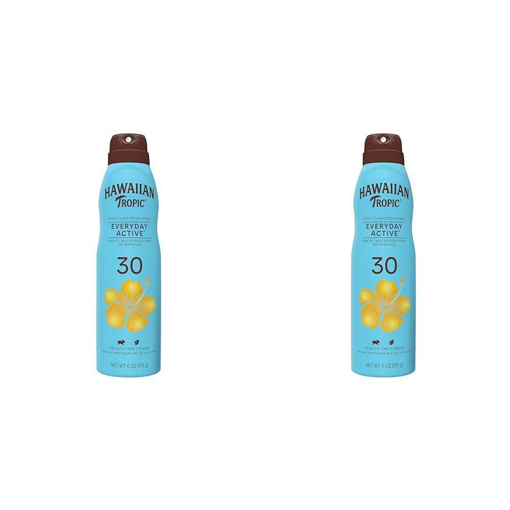 Amazon.com: Hawaiian Tropic Everyday Active Clear Spray Sunscreen SPF ...