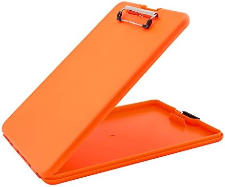 Amazon.com : Saunders Pink SlimMate Plastic Storage Clipboard with Low ...