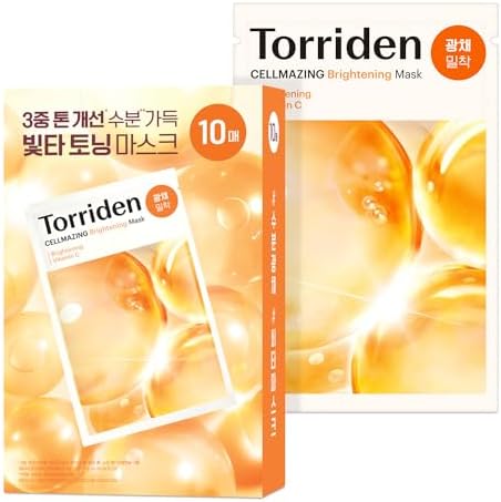 Amazon.com : Torriden BALANCEFUL Cica Facial Masks (10 sheets) | Extra ...