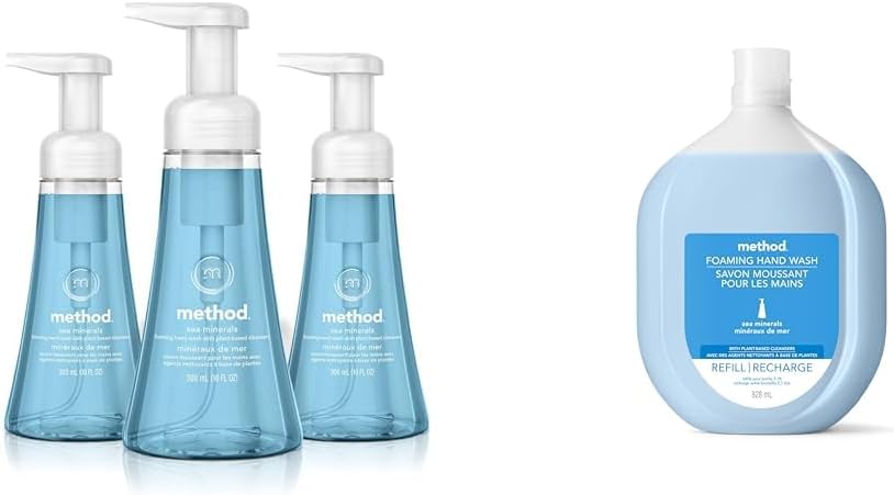 Method Foaming Hand Soap, Biodegradable Formula with Foaming Soap ...