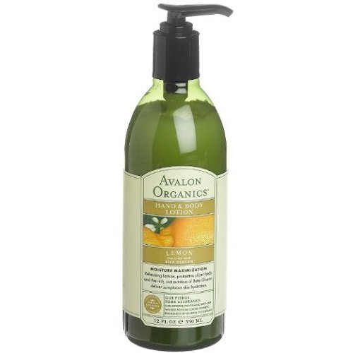 Amazon.com : Avalon Lemon Hand and Body Lotion (1 x 12 OZ) by Avalon ...