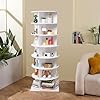 Amazon.com: VEVOR 7 Tiers Rotating Shoe Rack Tower, 360°Spinning Shoe ...