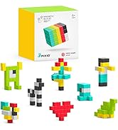 Amazon.com: PIXIO-1600 Magnetic Blocks - Pixel Art Building Toys - Open ...
