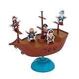 ・ブランド:丸昌(Marusho)・製造元:丸昌(Marusho)・ゆらゆら揺れる海賊船のバランスゲーム。・海賊船に海賊たちを落とさないように乗せよう!・バランスを崩して海賊を落としたら負け!・対象年齢:6歳~・電池不要・組み立てる必要がある