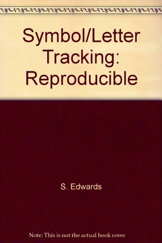 Symbol/Letter Tracking: Reproducible: S. Edwards: 9780878797325: Amazon ...