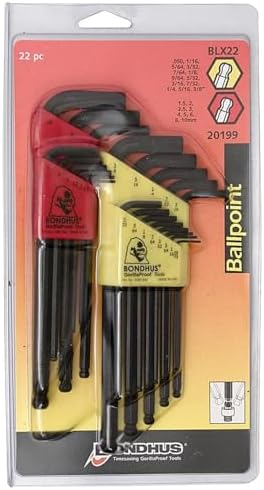 Bondhus 20199 Balldriver L-Wrench Double Pack, 10999 (1.5-10mm) and ...