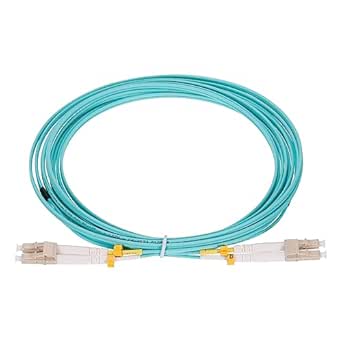 sourcing map 5 Meters 16.4Ft Fiber Patch Cable Multimode Duplex LC-LC ...