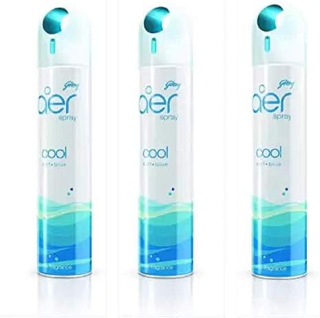 Godrej Aer Cool Surf Blue Home Fragrance Spray Pack of 3 x 240 ml ...