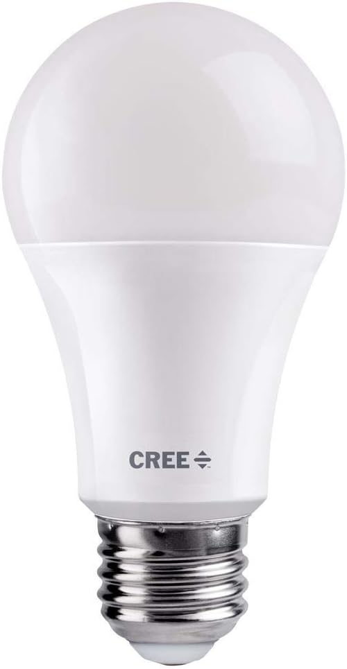 Cree 75W Equivalent Daylight (5000K) A19 Dimmable Exceptional Light ...