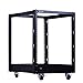 Amazon.com: RackPath 12U Open Frame Server Rack – Heavy Duty 4 Post ...