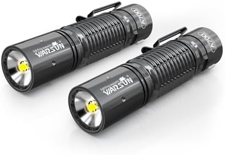 WARSUN Compact Multi-Mode Pocket LED Flashlight - 675LM, USB-C ...