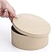 Amazon.com: Pack of 6 Paper Mache Round Boxes - Blank Papier Mache ...