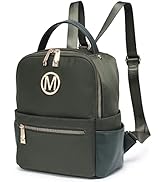 Amazon.com: MKP Women Fashion Backpack Purse Multi Pockets Signature ...