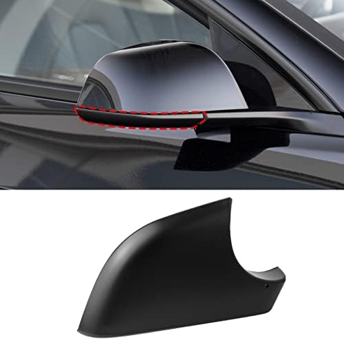 Amazon.com: Jaronx Compatible With Tesla Model 3 Mirror Bottom Cover ...