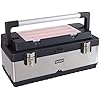 Amazon.com: Portable Tool Box - 22-Inch Toolbox - Heavy Duty Plastic ...