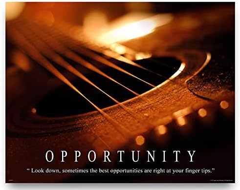 Amazon.com: Music Instruments Motivational Poster Art Print 11x14 Piano ...