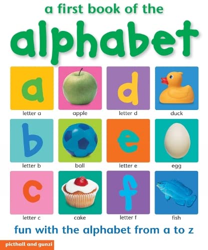 A First Book of the Alphabet: Fun With the Alphbet from A-z (My World ...