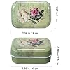 Amazon.com: 8Pcs Mini Flower Tin Boxes, Vintage Metal Tin Candy Boxes ...