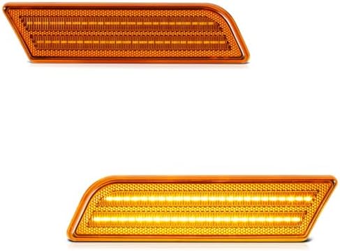 Amazon.com: VIPMOTOZ Full LED Strip Front Side Marker Lights Fender ...
