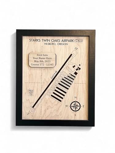 Amazon.com: Personalized First Solo Flight Plaque, Pilot Gifts ...