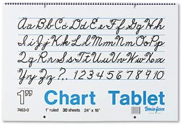 Amazon.com : Pacon - PAC74630 - Chart Tablets w/Cursive Cover : Office ...