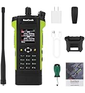 Amazon.com: HAMGEEK APX-8000 12W Dual Band Radio Handheld VHF UHF ...