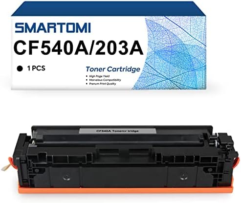 SMARTOMI CF540A 203A Remanufactured Toner Compatible for HP CF540A 203A ...