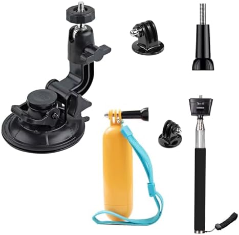 Amazon.com: Action Camera Selfie Stick Floating Hand Grip Compatible ...