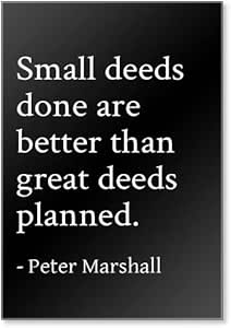 Amazon.com: Small Deeds Done are Better Than Great Deeds... - Peter ...