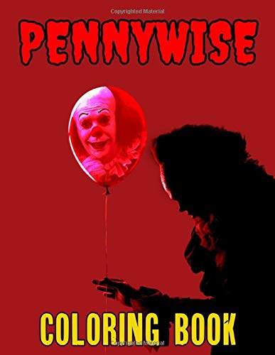 Buy Pennywise Coloring Book: Stephen King Books with Fun, Easy ...
