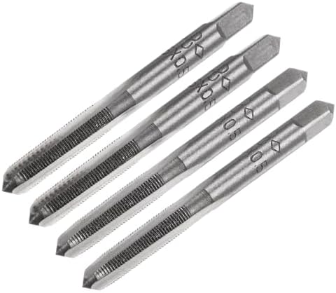 sourcing map 2 Pairs Metric Hand Tap Set, M5 x 0.5 Taper/Bottom Thread ...