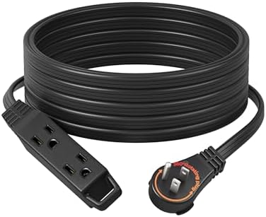 Amazon.com: DEWENWILS 25FT Flat Plug Extension Cord, 360° Rotating Plug ...