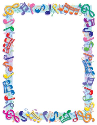 Musical Notes Printer Paper: Carson-Dellosa Publishing: 9780742414044 ...