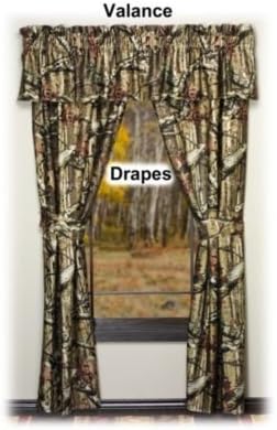 Amazon.com: Mossy Oak Break-Up Infinity Camouflage Drapery Panels, 84 ...