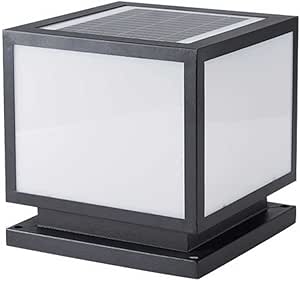 Amazon.com: CSSYKV Outdoor Column Lights Waterproof Solar Pillar Light ...