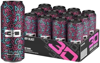 Amazon.com : 3D Energy CANDY BLAST | Sugar Free Energy Drink | Pre ...