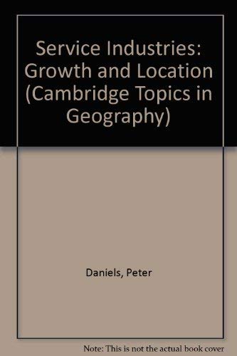 Amazon.com: Service Industries: Growth and Location (Cambridge Topics ...